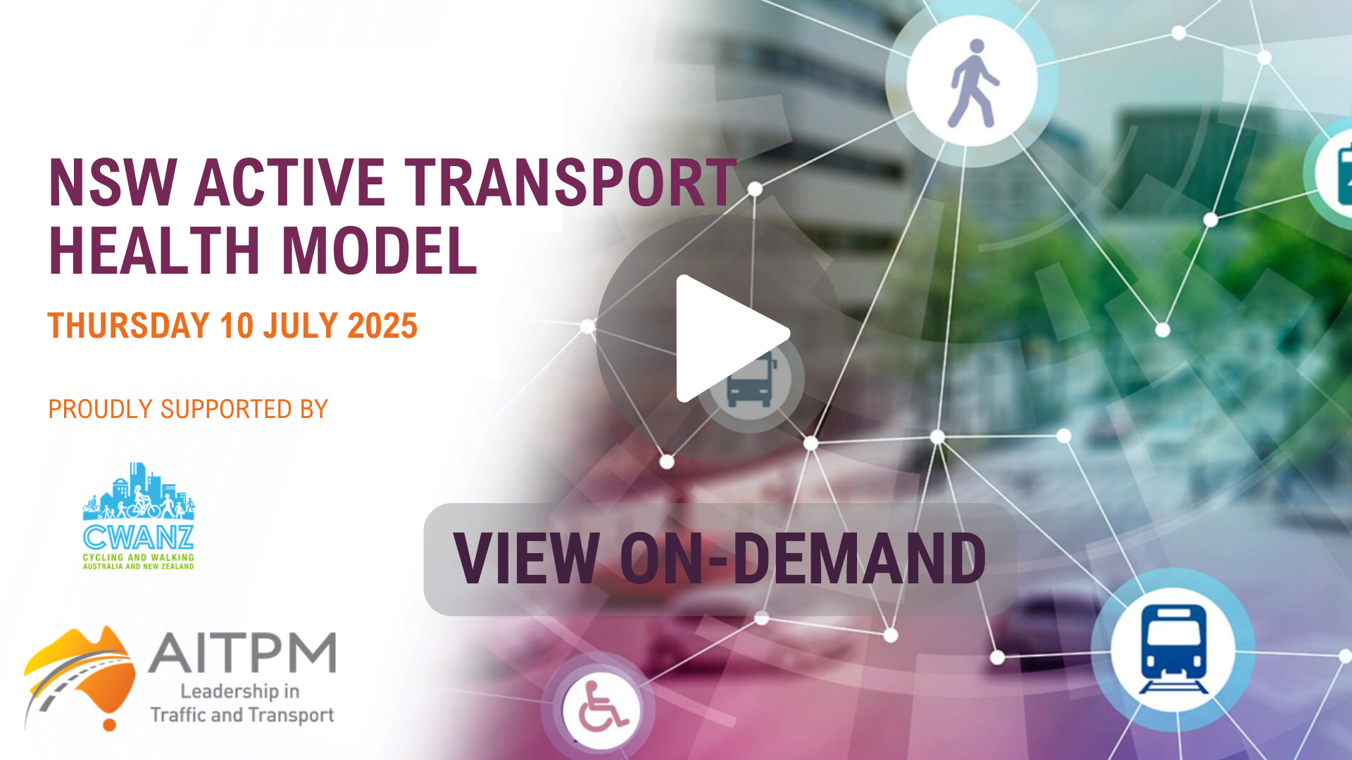 Bridging Health and Transport: NSW’s Active Transport Health Model Sets ...